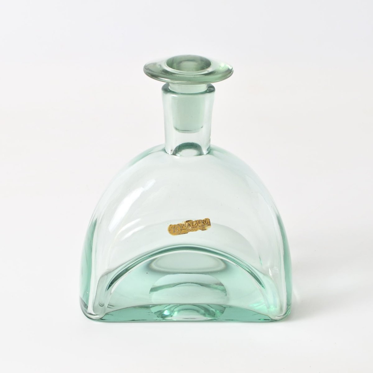 Art Deco Glass Decanter by Harald Notini for Pukeberg, 1930s for sale ...