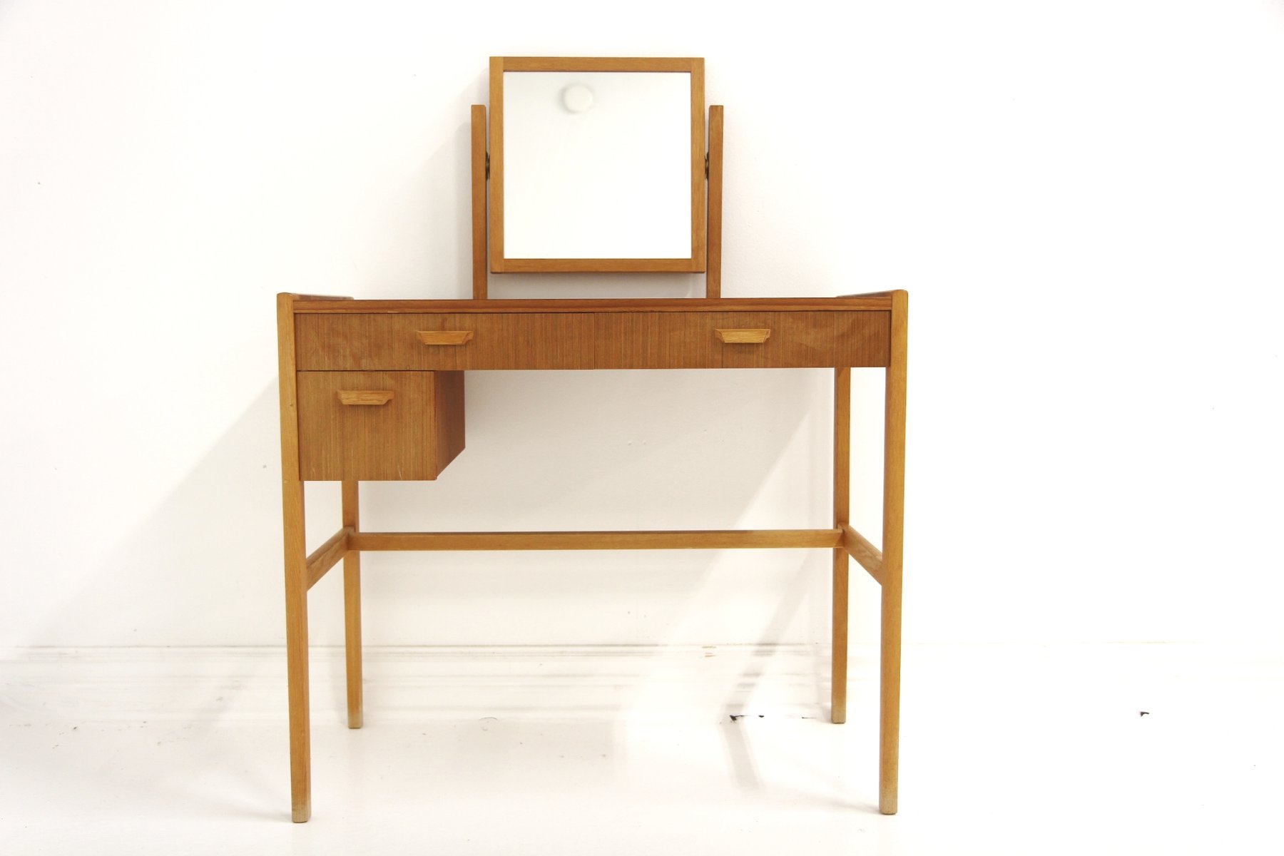Scandinavian Dressing Table in Teak and Oak, Sweden, 1960s for sale at ...