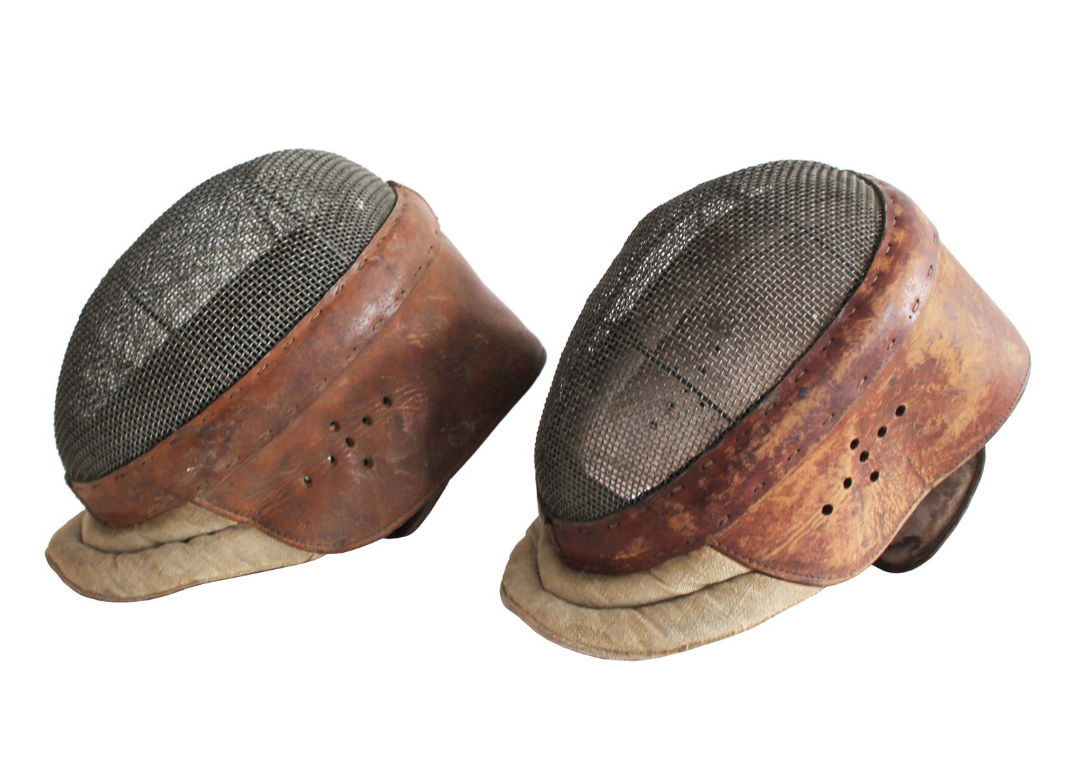 Fencing Masks, 1920s, Set of 2 for sale at Pamono