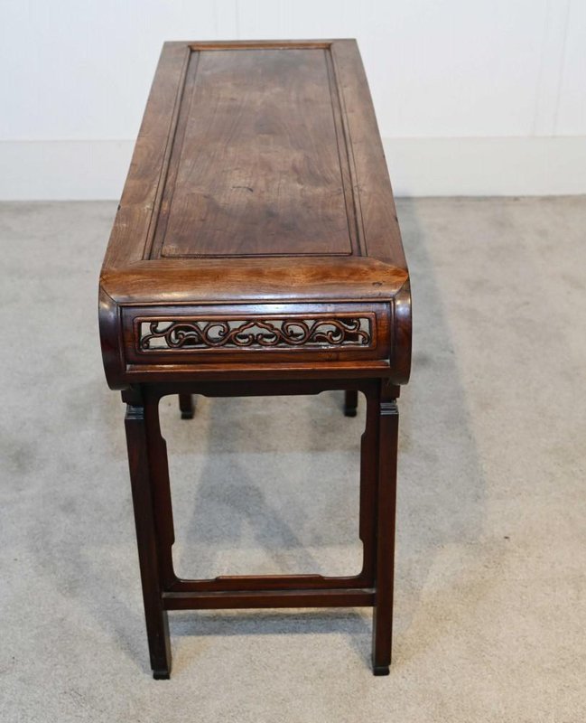 Antique Chinese Altar Table in Hardwood, 1860 for sale at Pamono