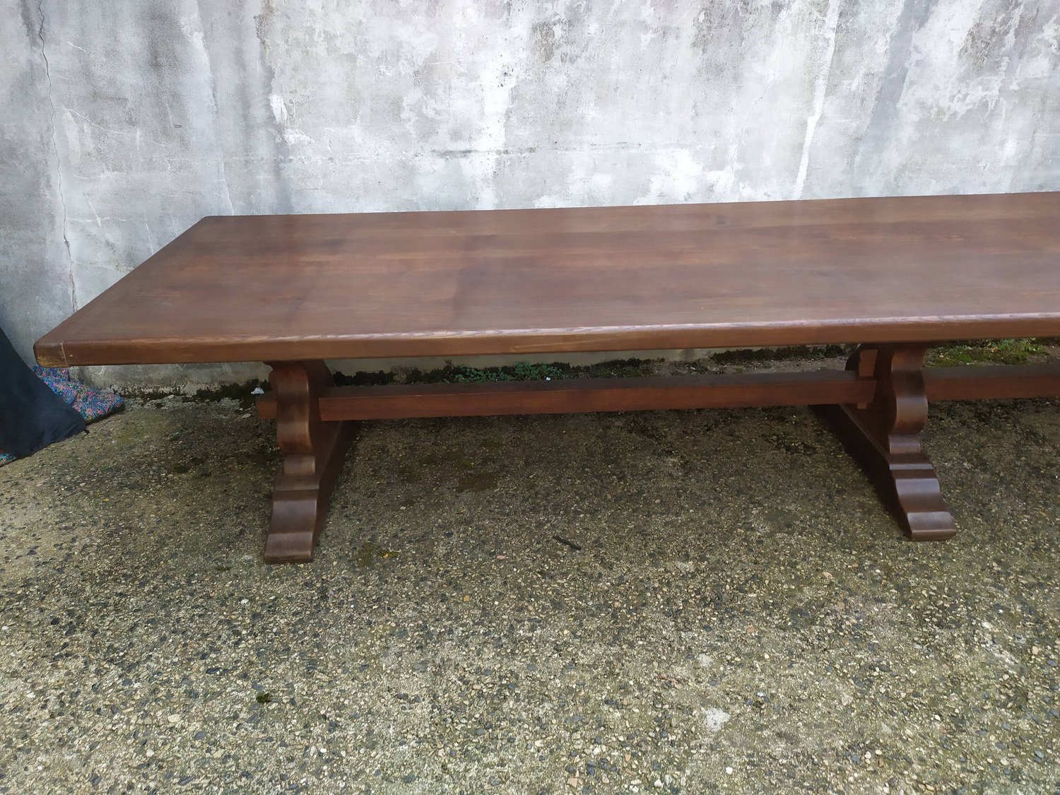 Large Monastery Oak Table, 1950s for sale at Pamono