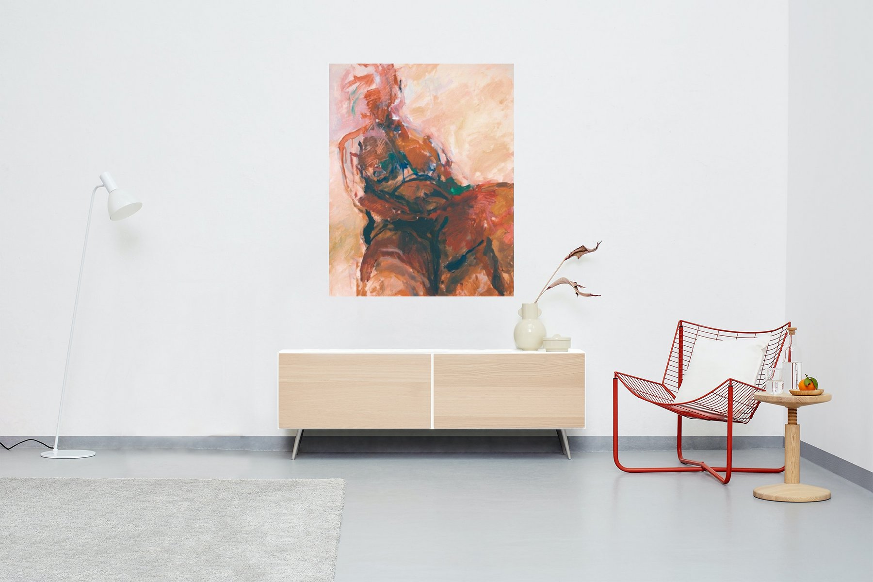 Josef A. Kutschera, Akt, 2014, Acryl auf Leinwand bei Pamono kaufen