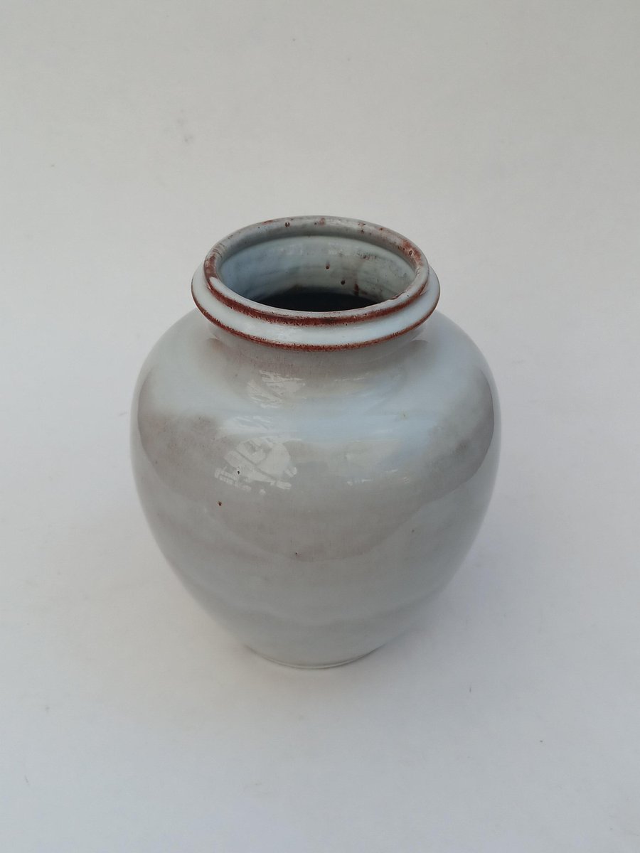 Mobach Utrecht Ceramic Vase, 1960s for sale at Pamono