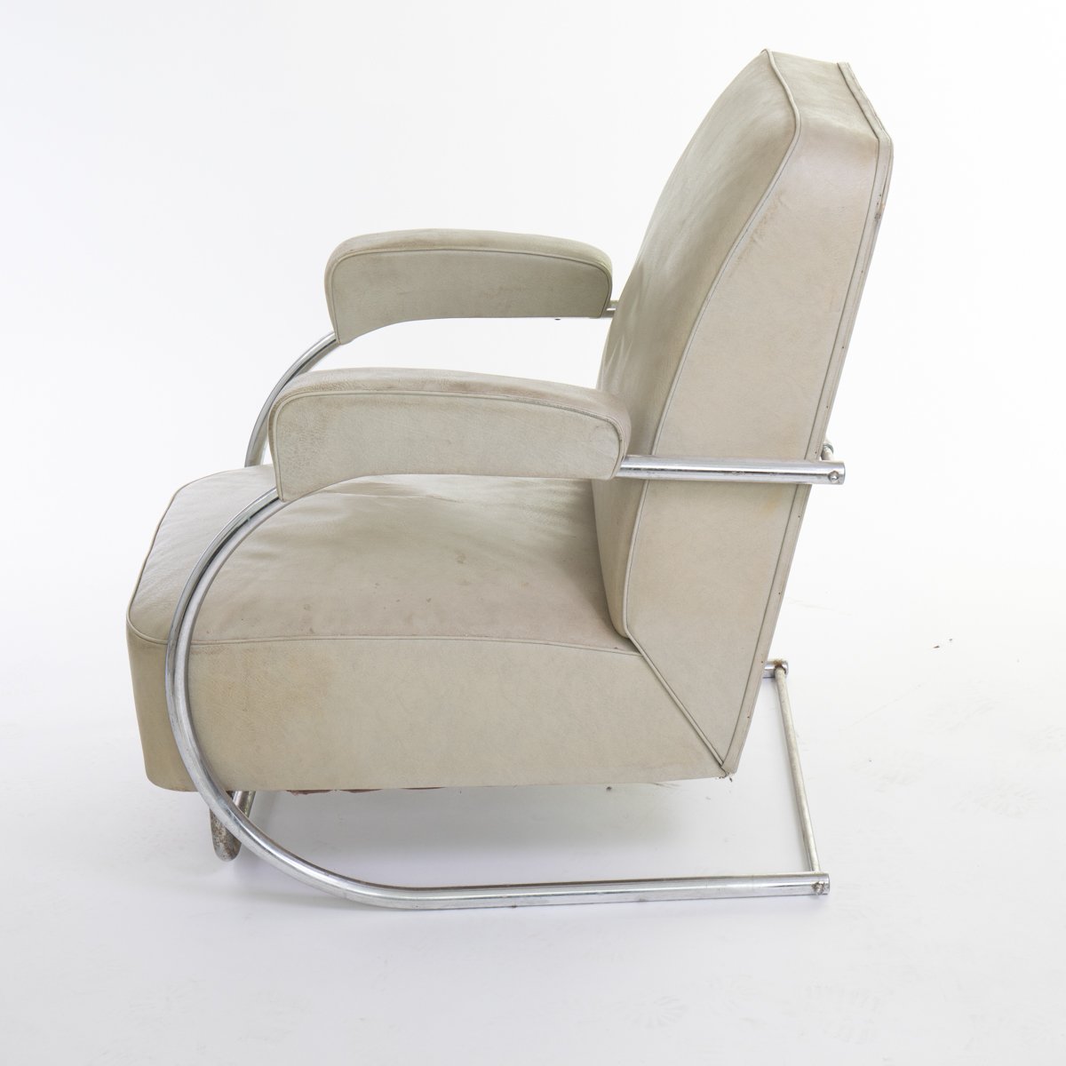 Bauhaus Tubular Steel Chair, 1930s for sale at Pamono