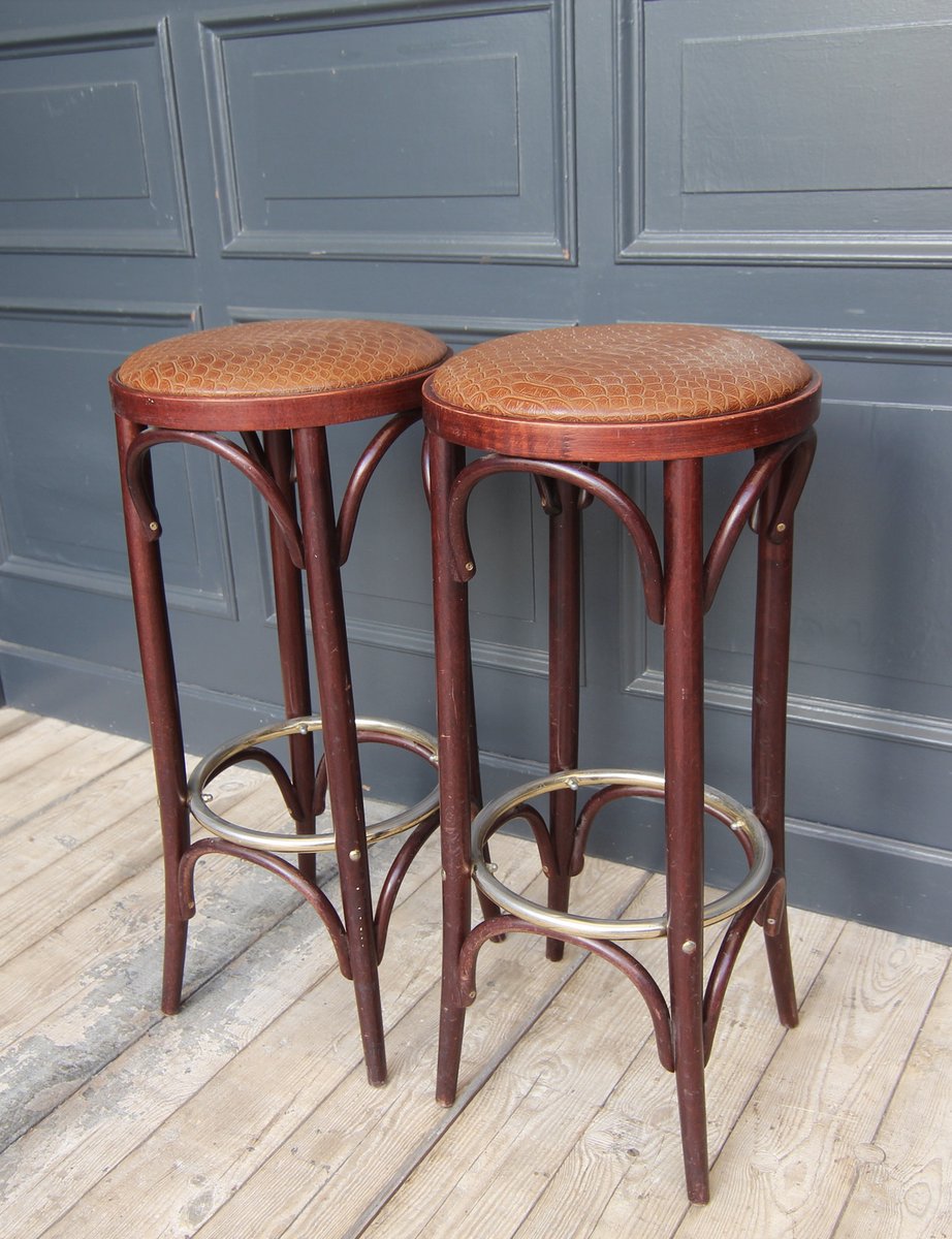 Set of Vintage Bar Stools, 1970s for sale at Pamono