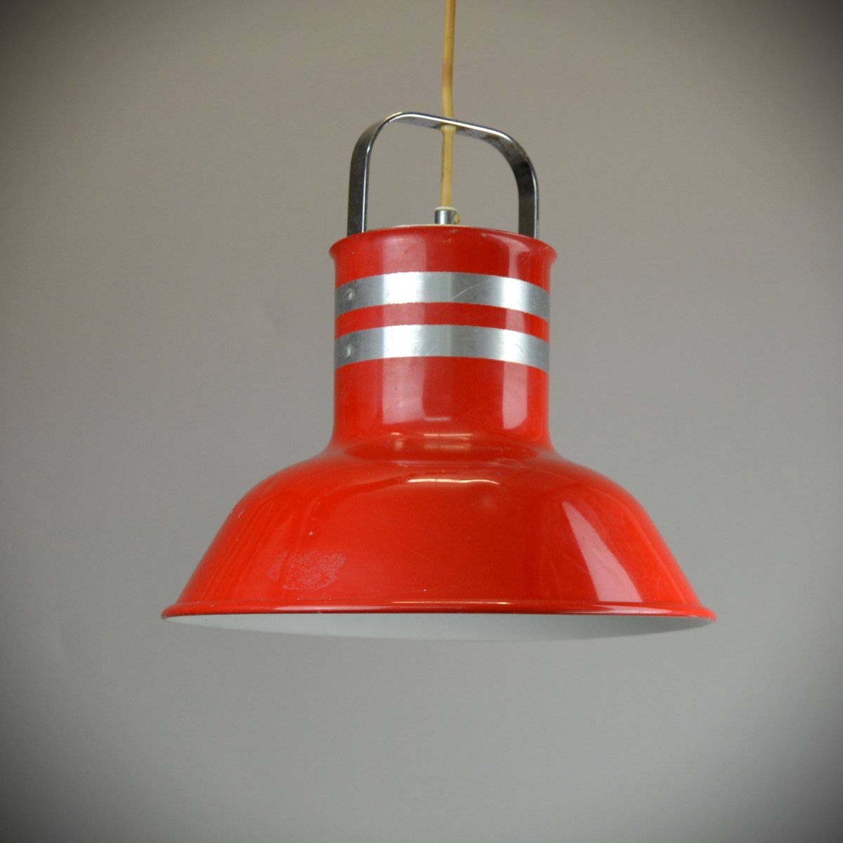 Space Age Metal Pendant Lamp by Atelje Lyktan for sale at Pamono