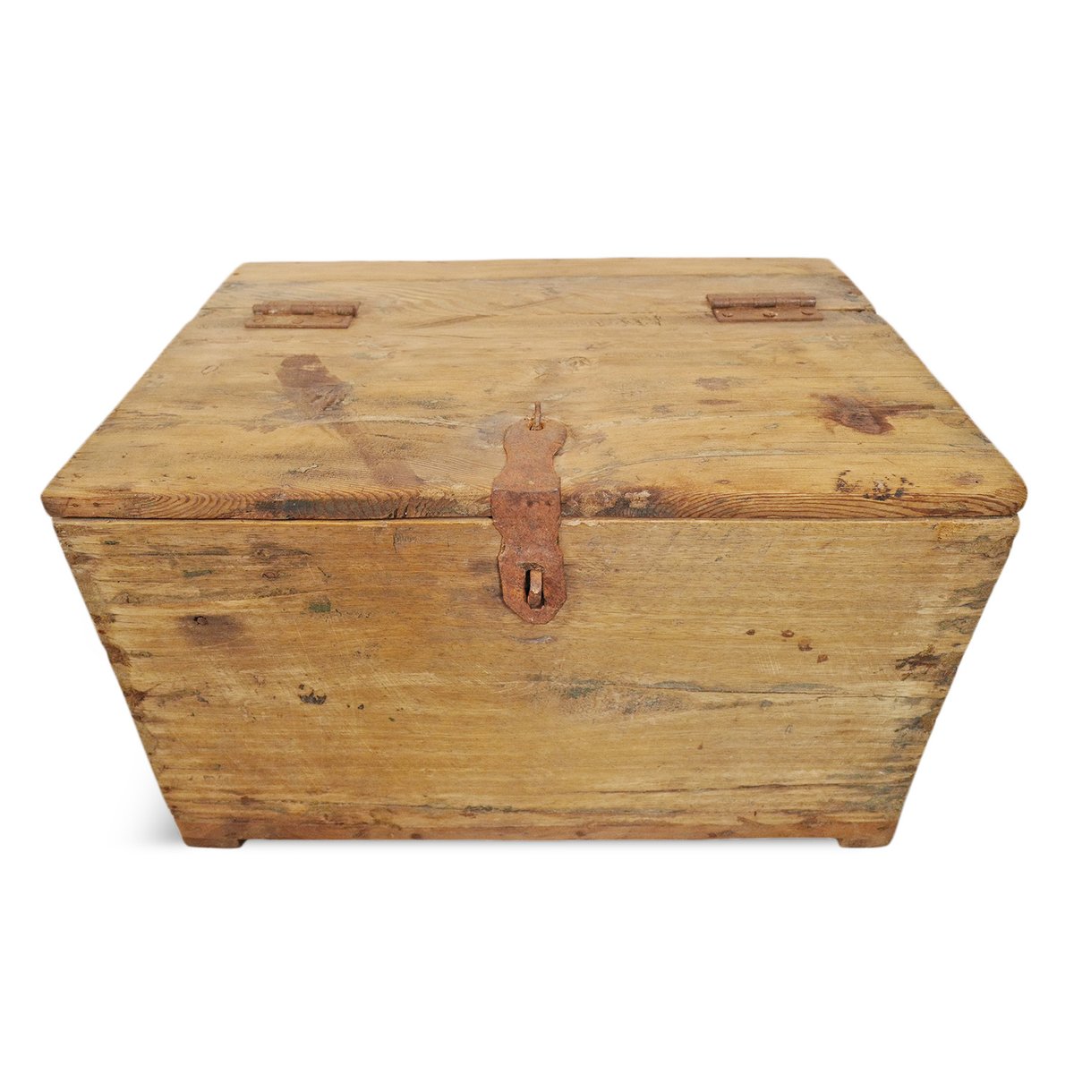 Vintage Wooden Storage Box, 1960s for sale at Pamono