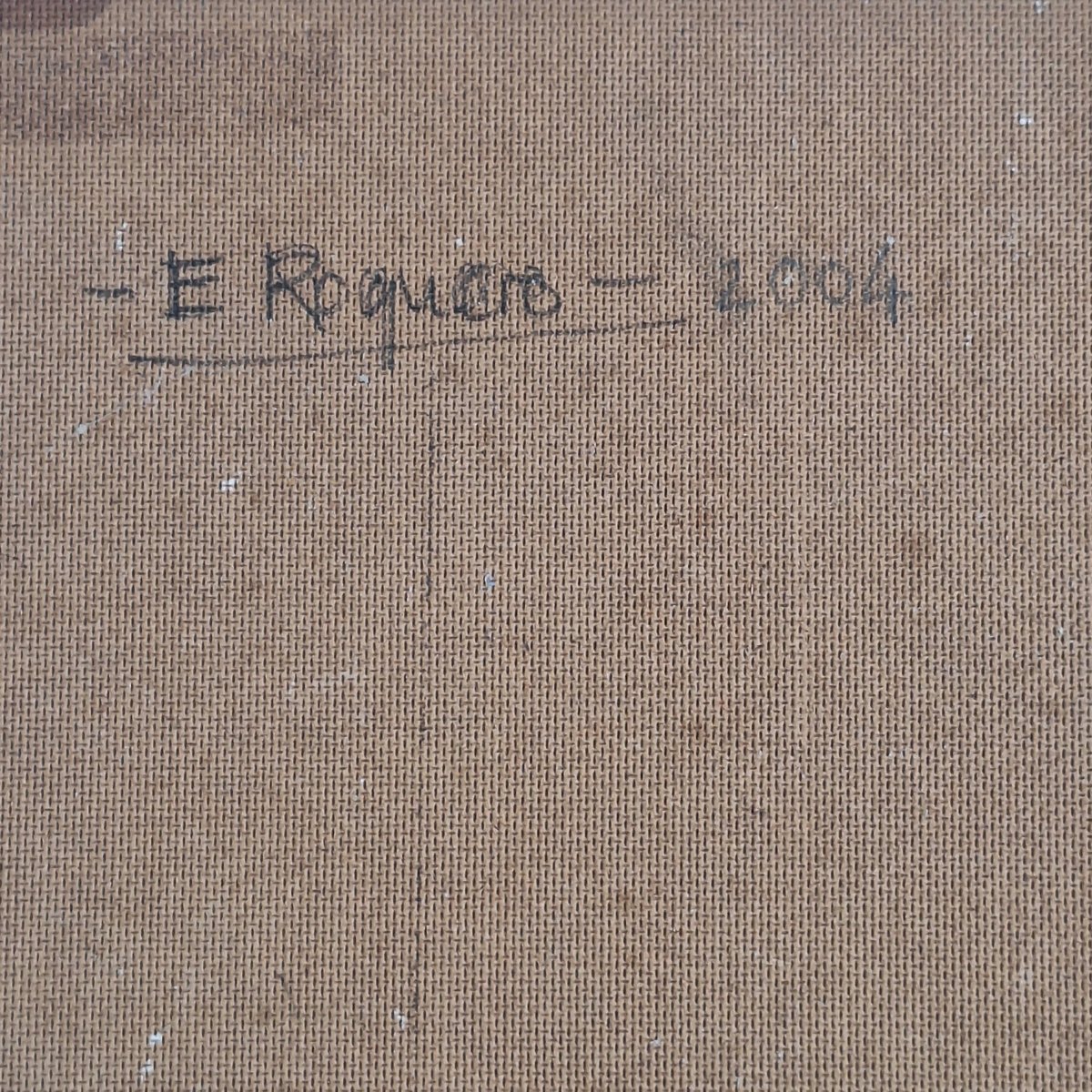 E Roquero, Forest Landscape, 2004, Mixed Media on Panel for sale at Pamono