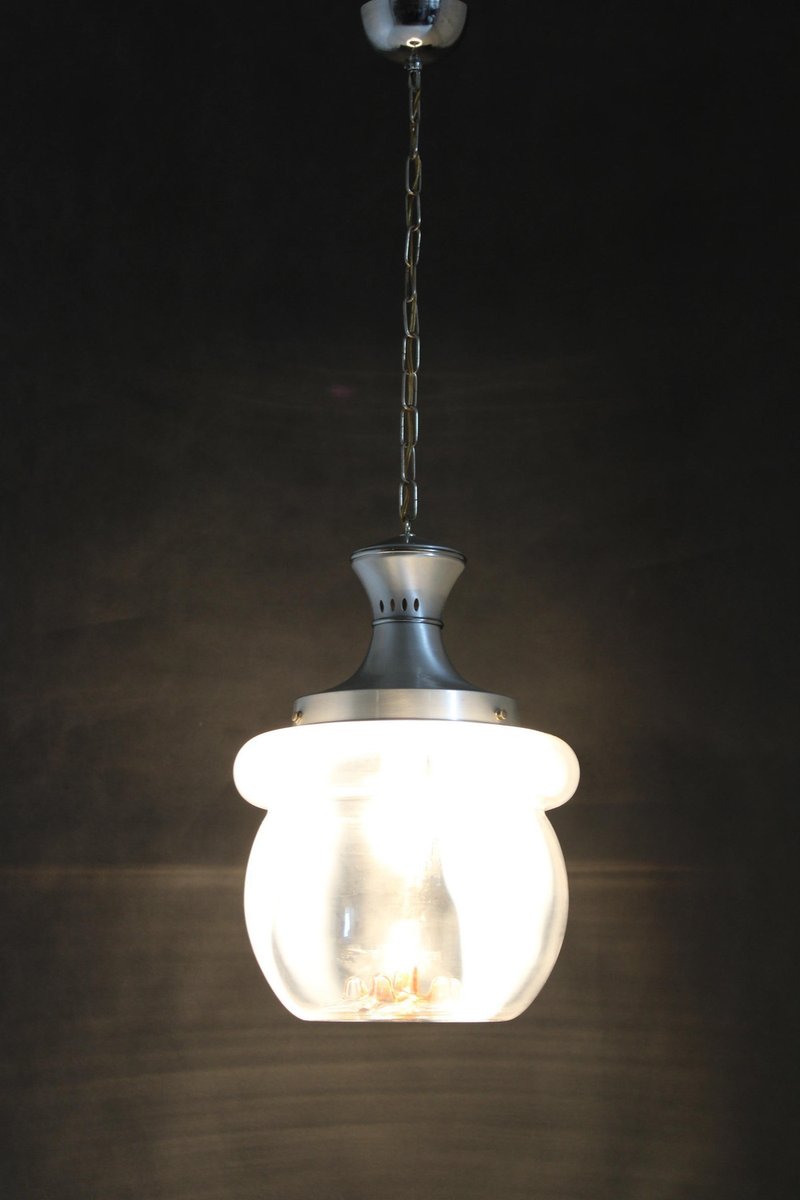 Glass Murano Pendant Light, Italy, 1970s for sale at Pamono