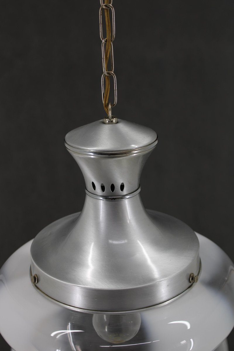 Glass Murano Pendant Light, Italy, 1970s for sale at Pamono