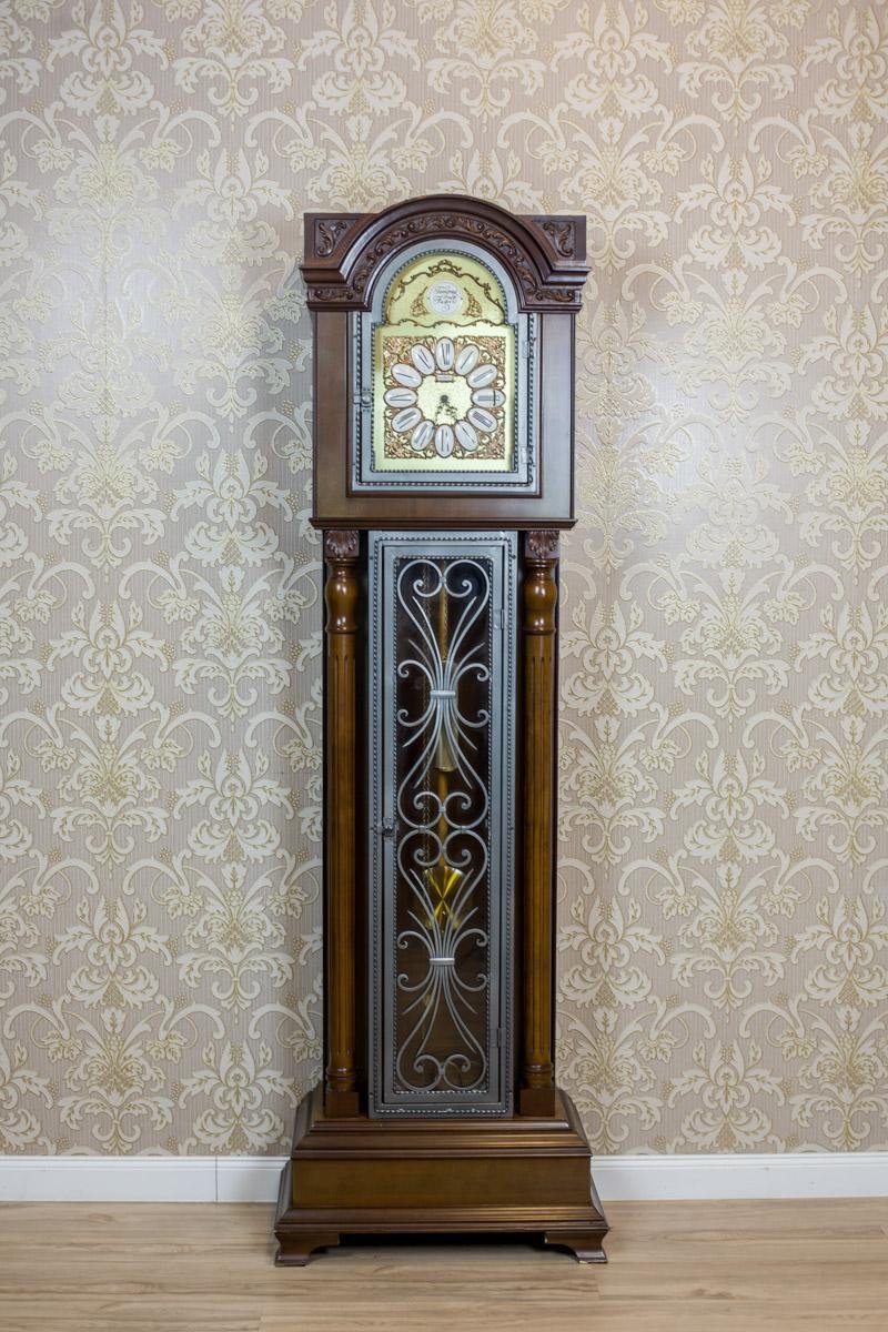 Vintage Tempus Fugit Grandfather Clock with Chime, 1985 for sale at Pamono