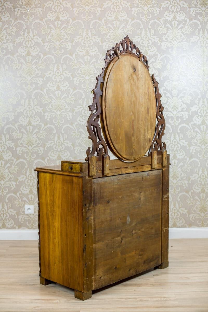 Antique Louis Philippe Vanity Table in Walnut, 1890s for sale at Pamono