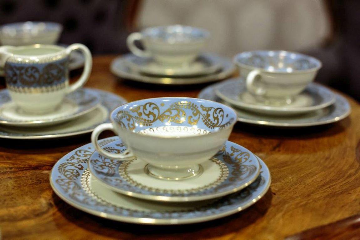 Vintage Porcelain Tea Service, 1950s for sale at Pamono