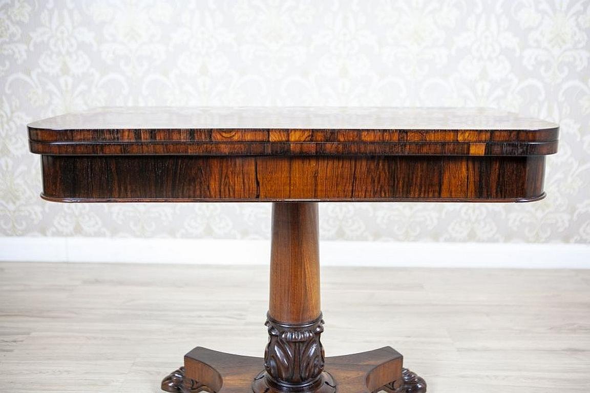 Fold-Out Rosewood Card Table, 1920s for sale at Pamono