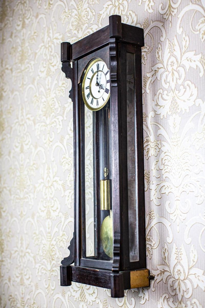 Antique Pendulum Wall Clock, 1890s for sale at Pamono