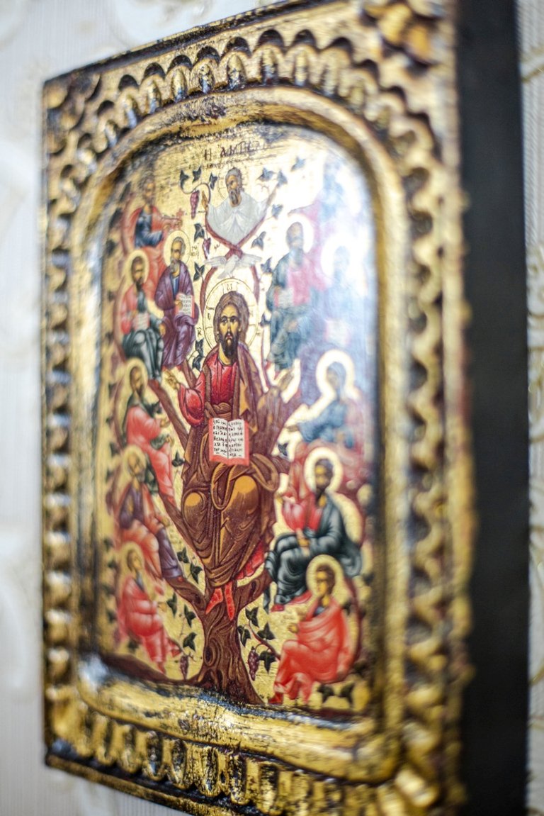 20th Century Icon of Jesus and the Twelve Apostles, 1890s for sale at ...