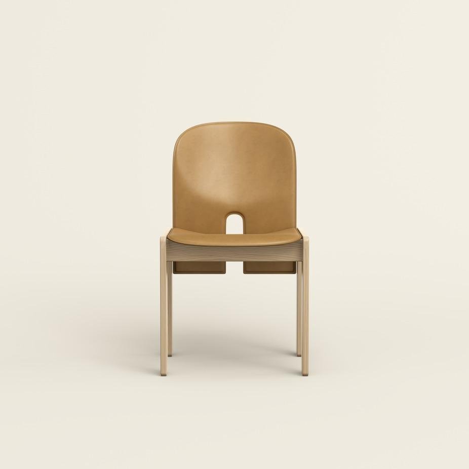 Scarpa 121 Chair in Wood and Leather by Afra & Tobia Scarpa for sale at ...