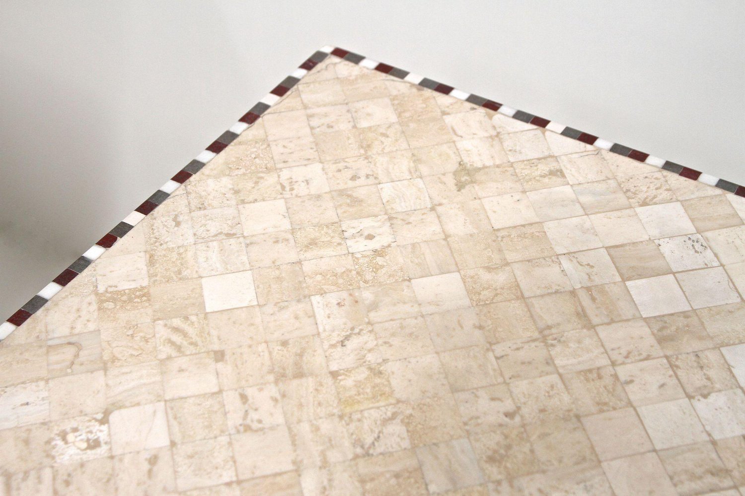 20th Century Italian Travertine Stone Side Tables, Italy, 1980s, Set of ...