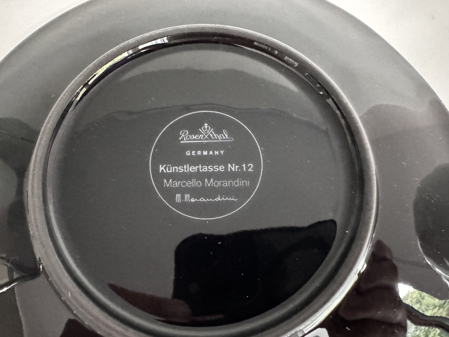 Artist Cup Set by Marello Morandini for Rosenthal Studio-Line, 1980s, Set of 2 for sale at Pamono