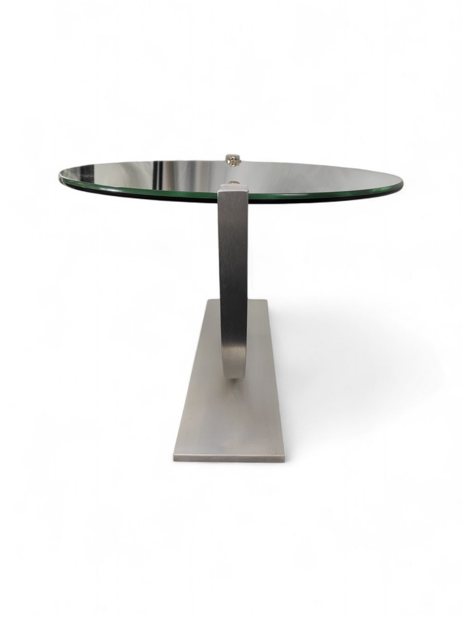 Double Round Revolving Mirror, 1975 for sale at Pamono