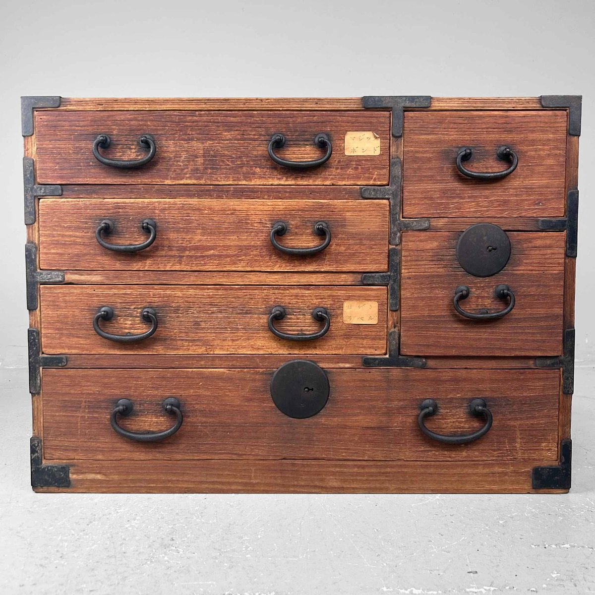 Small Japanese Tansu Chest of Drawers, 1890s for sale at Pamono