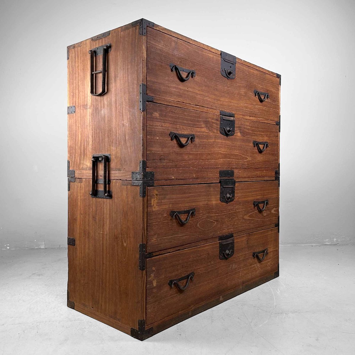 Meiji Traditional Japanese Kimono Tansu Chest of Drawers, 1890s for ...