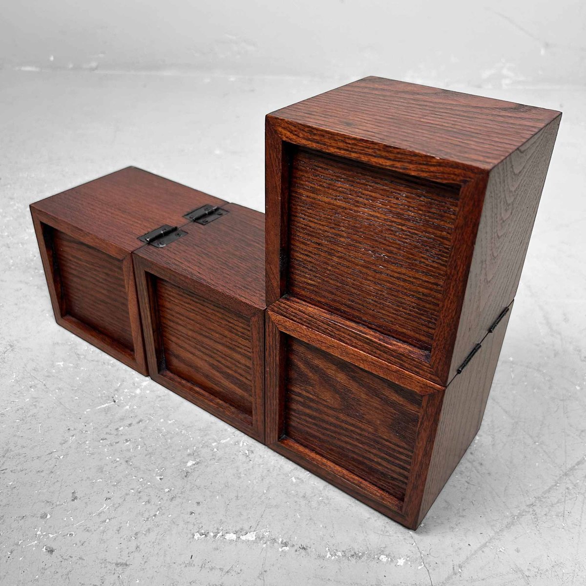 Small Japanese Shōwa Modular Drawer Cabinet, 1970s for sale at Pamono