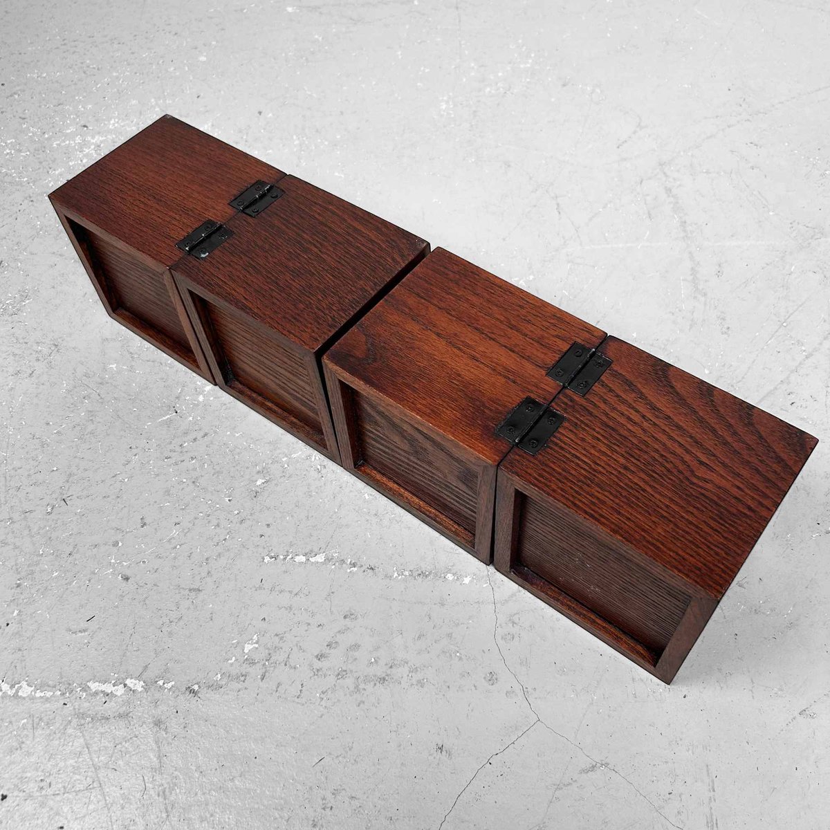 Small Japanese Shōwa Modular Drawer Cabinet, 1970s for sale at Pamono