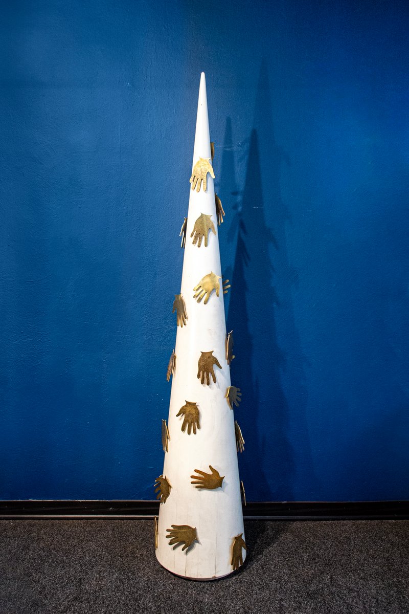 Alessandro Mendini, Mani, Wood and Brass Sculpture, 1980s for sale at ...