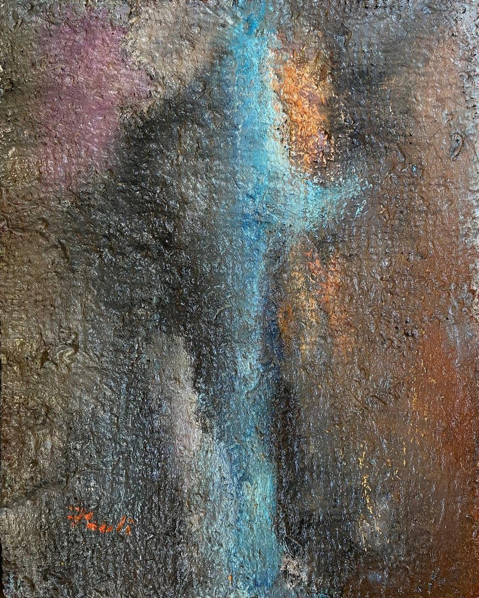 Gilbert Pauli, Porter, Oil on Canvas, 2003 for sale at Pamono