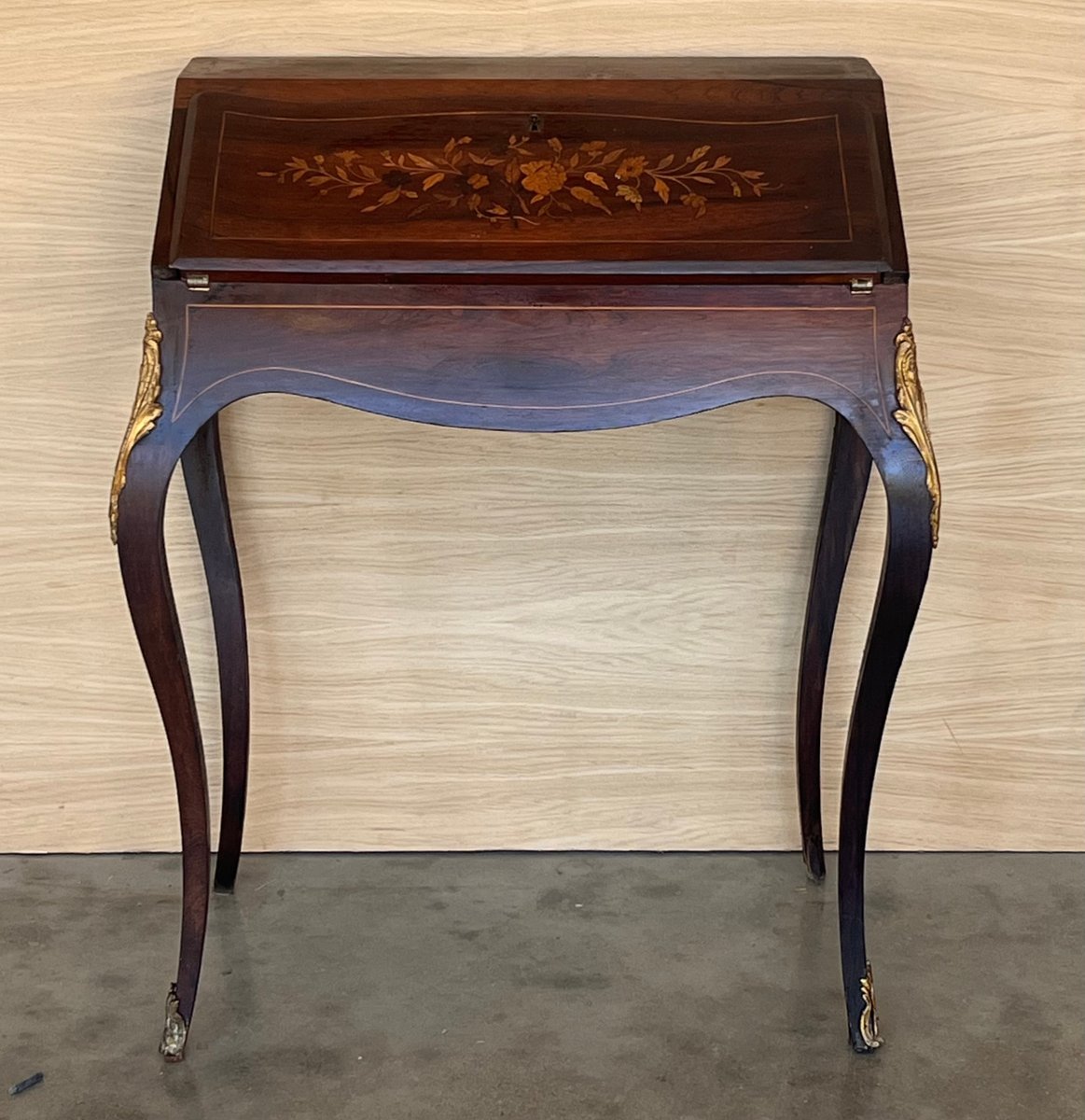 19th Century Spanish Baroque Style Oak Library Table or Desk, 1890 for ...