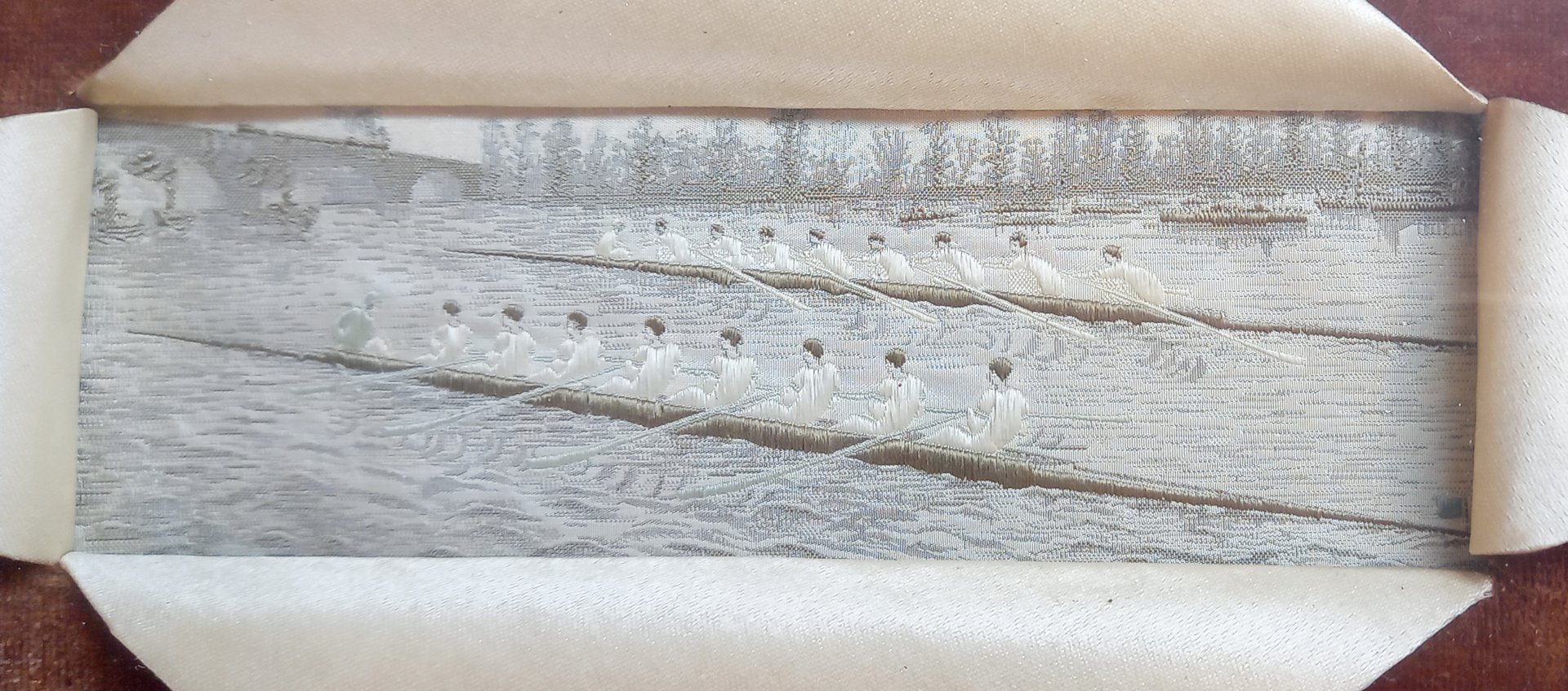 The Final Spurt, 1890, Stevengraph, Framed for sale at Pamono