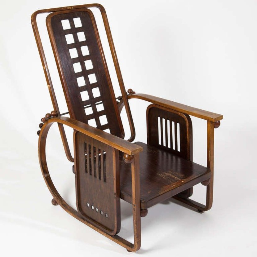 Fauteuil Sitzmaschine par Josef Hoffmann pour J.& J. Kohn, 1908 en ...