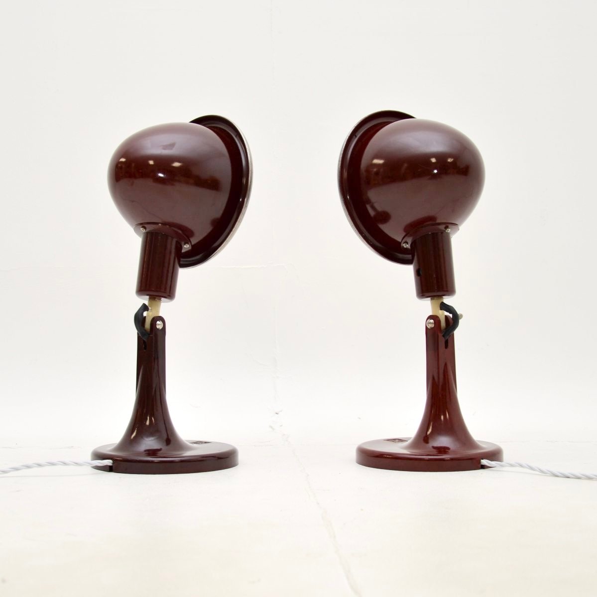 Vintage Mid-Century Bakelite Table Lamps, 1960s, Set of 2 for sale at ...