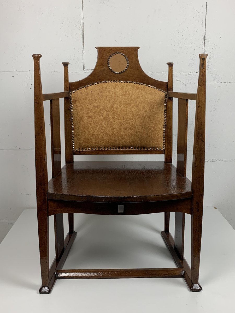 Arts and Crafts William Birch Chair by Eg Punnett for Liberty & Co ...