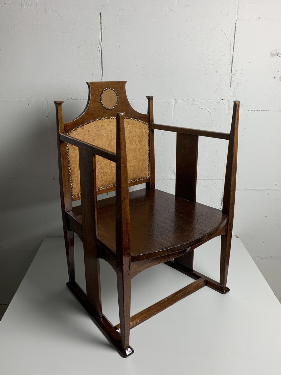 Arts and Crafts William Birch Chair by Eg Punnett for Liberty & Co ...