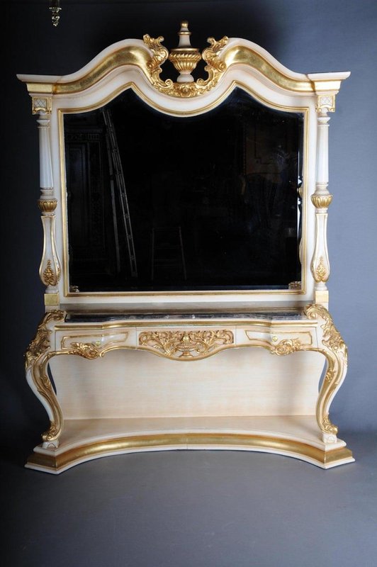 Antique Baroque Dressing Table for sale at Pamono