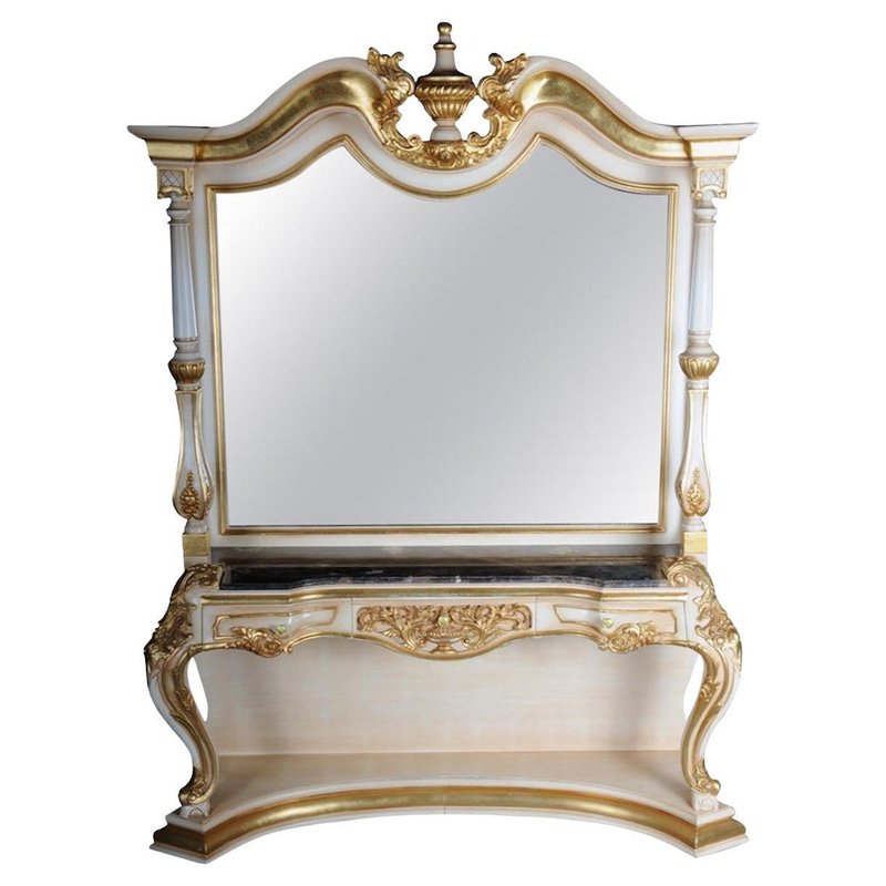 Antique Baroque Dressing Table for sale at Pamono