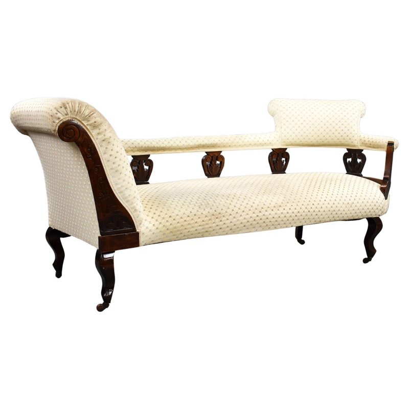 Antique Victorian Chaise Lounge, 1890 for sale at Pamono