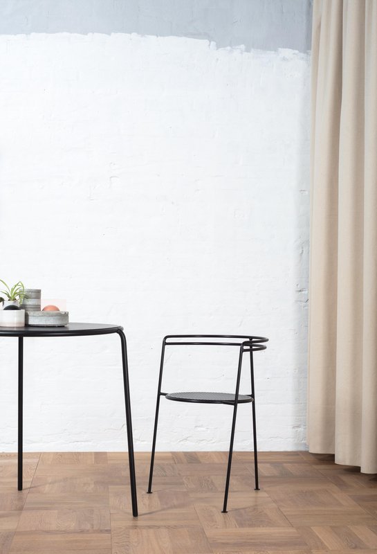 Dusty Peach Point Chair by OK Design for sale at Pamono