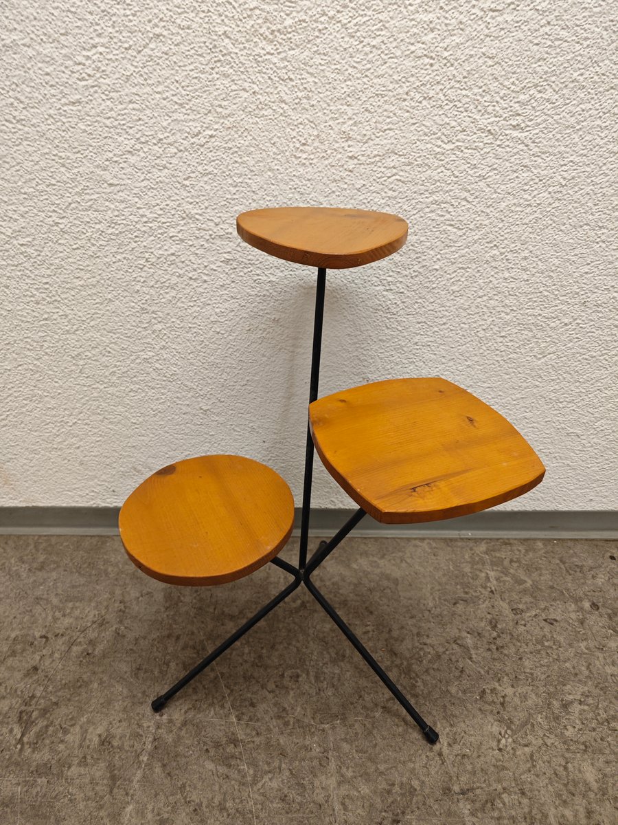 Mid-Century Flower Cake Stand for sale at Pamono