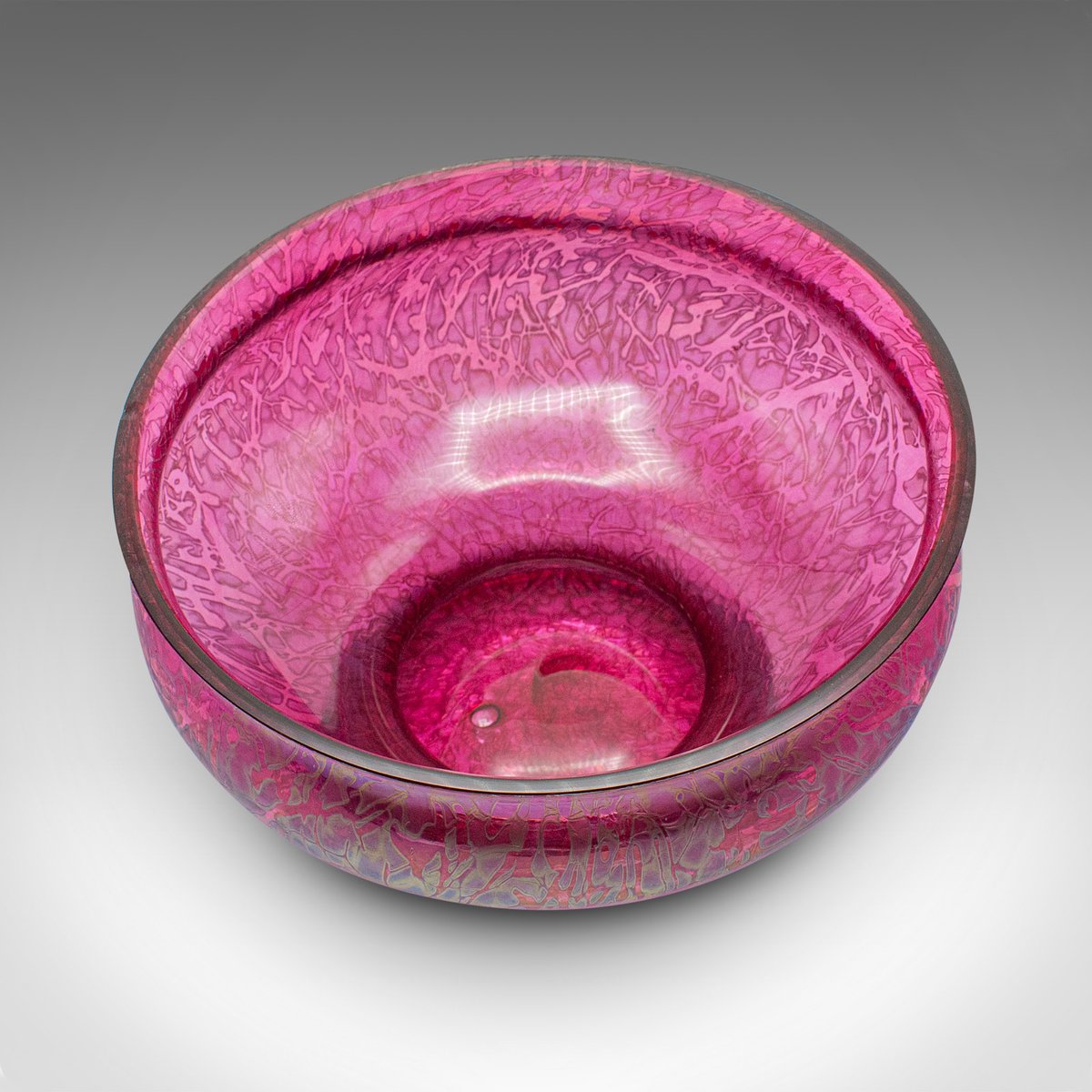 Vintage English Decorative Fruit Bowl, 1980s for sale at Pamono
