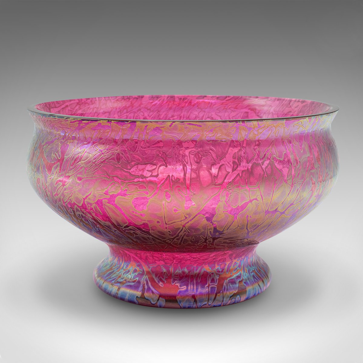 Vintage English Decorative Fruit Bowl, 1980s for sale at Pamono