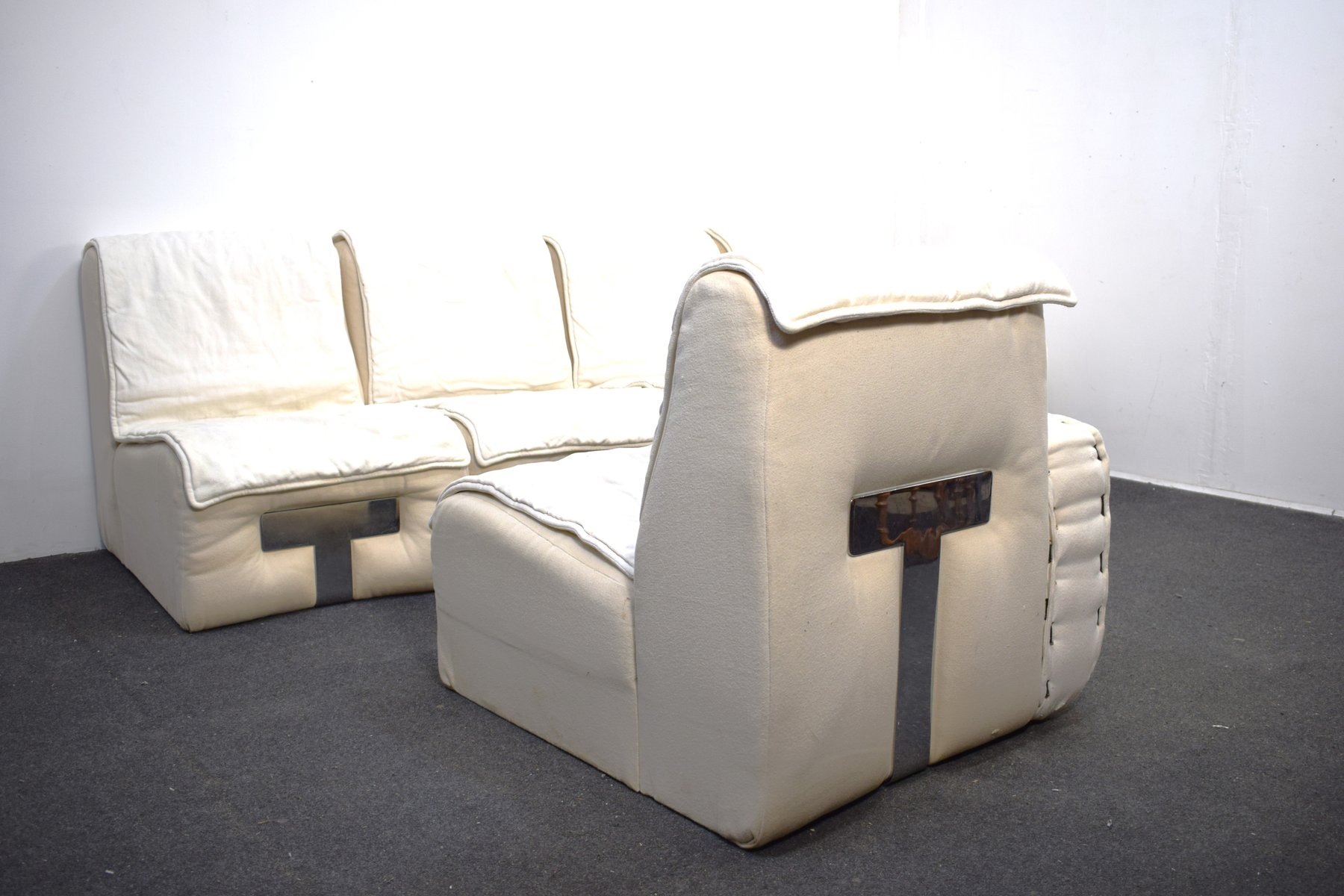 Modular Sofa Mais Mais Model attributed to Mario Sabot, Italy, 1970s ...