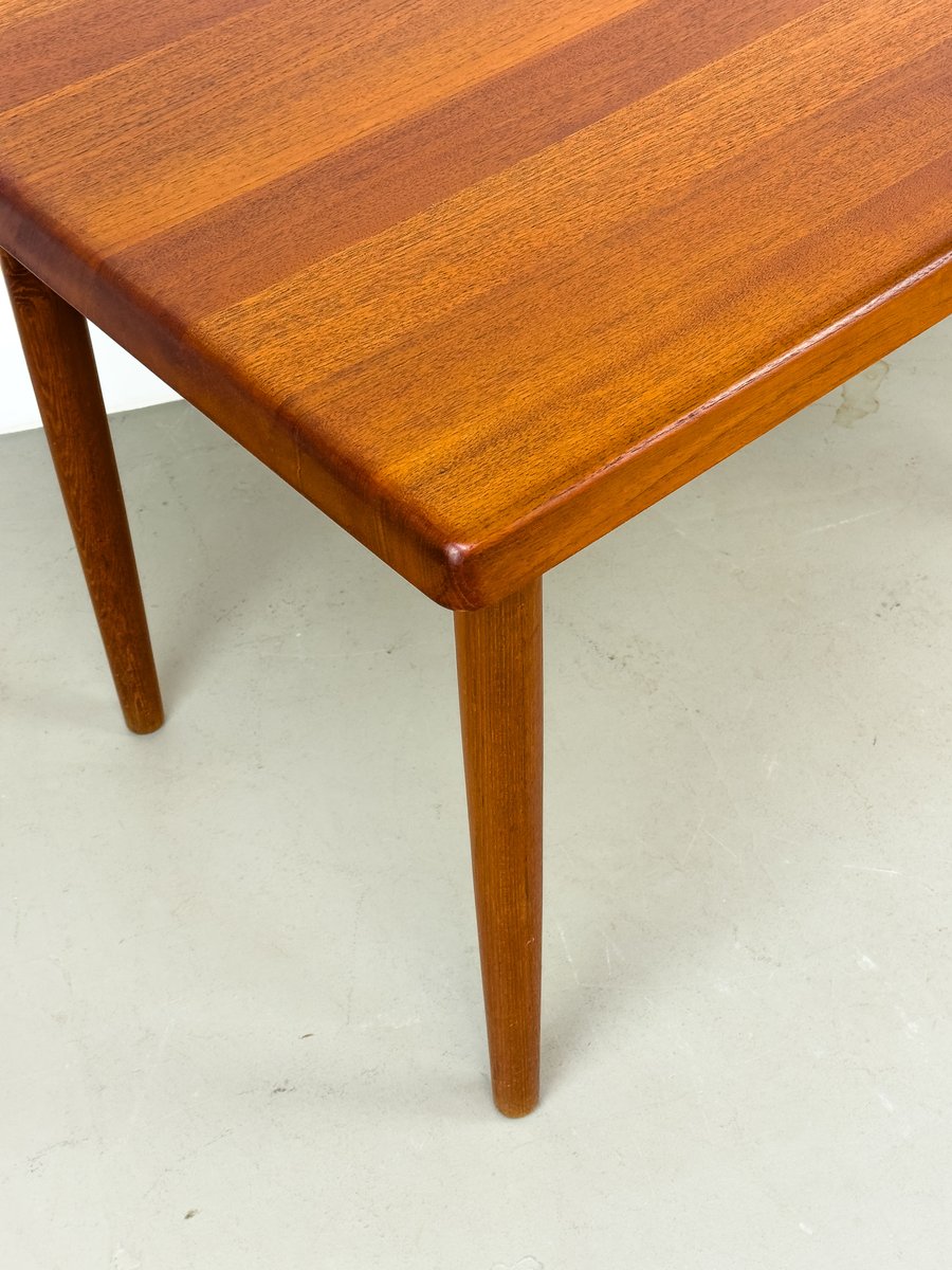 Small Teak Dining Table by Niels Bach, 1960s for sale at Pamono