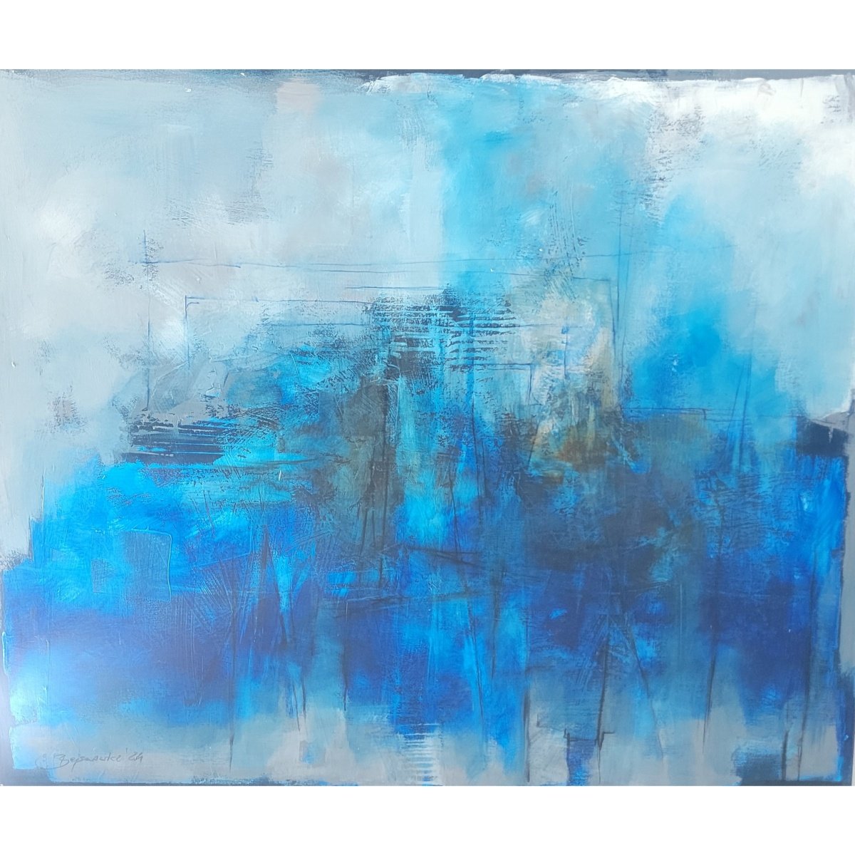 Michal Bajsarowicz, River, 2024, Acrylic on Canvas for sale at Pamono