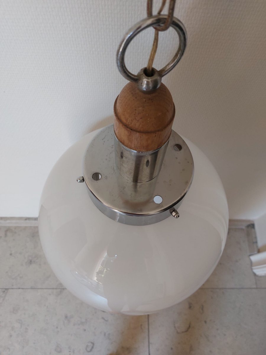 Mid-Century Italian Ball Pendant Light from AV Mazzega, 1970s for sale ...