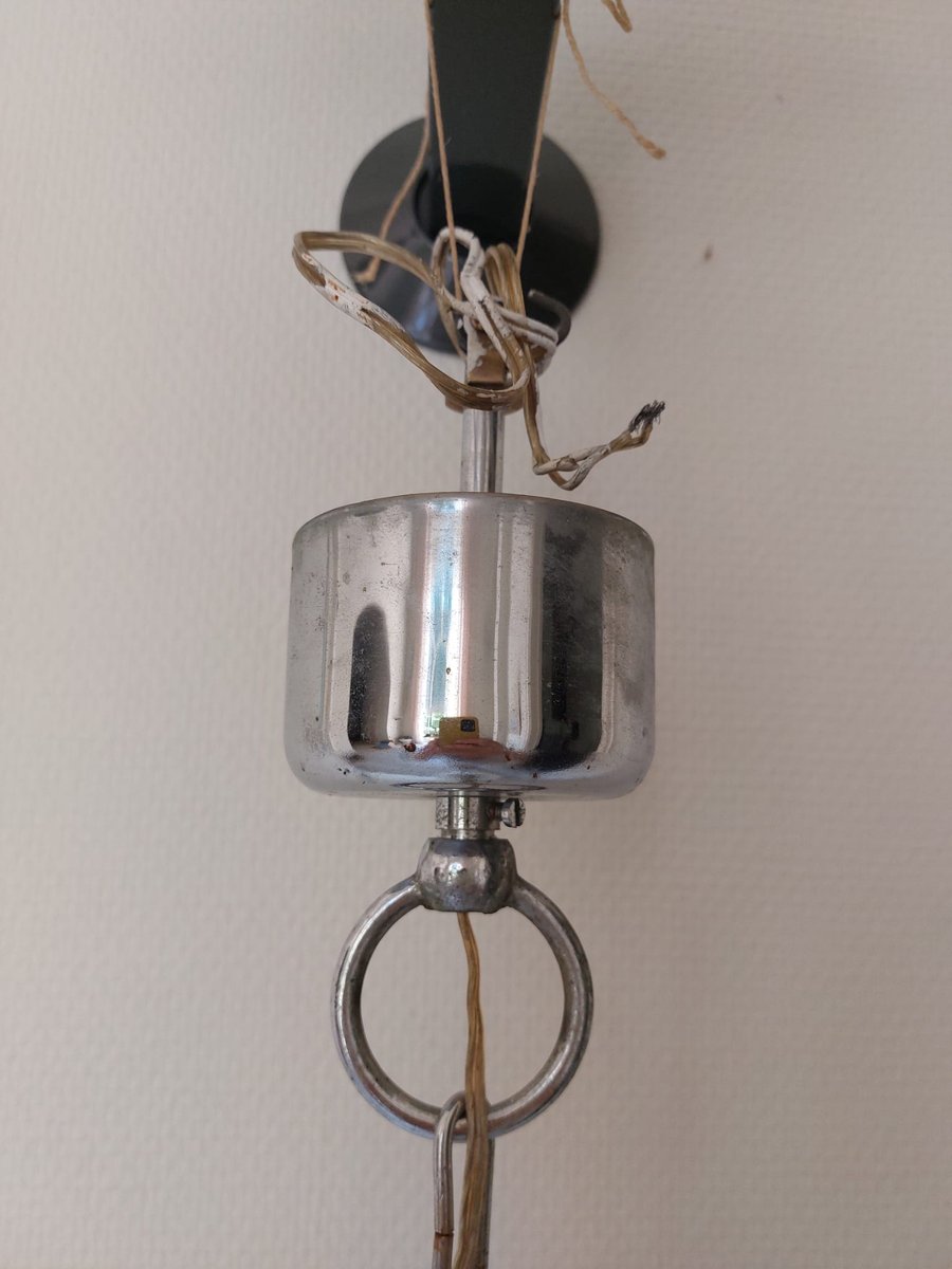 Mid-Century Italian Ball Pendant Light from AV Mazzega, 1970s for sale ...