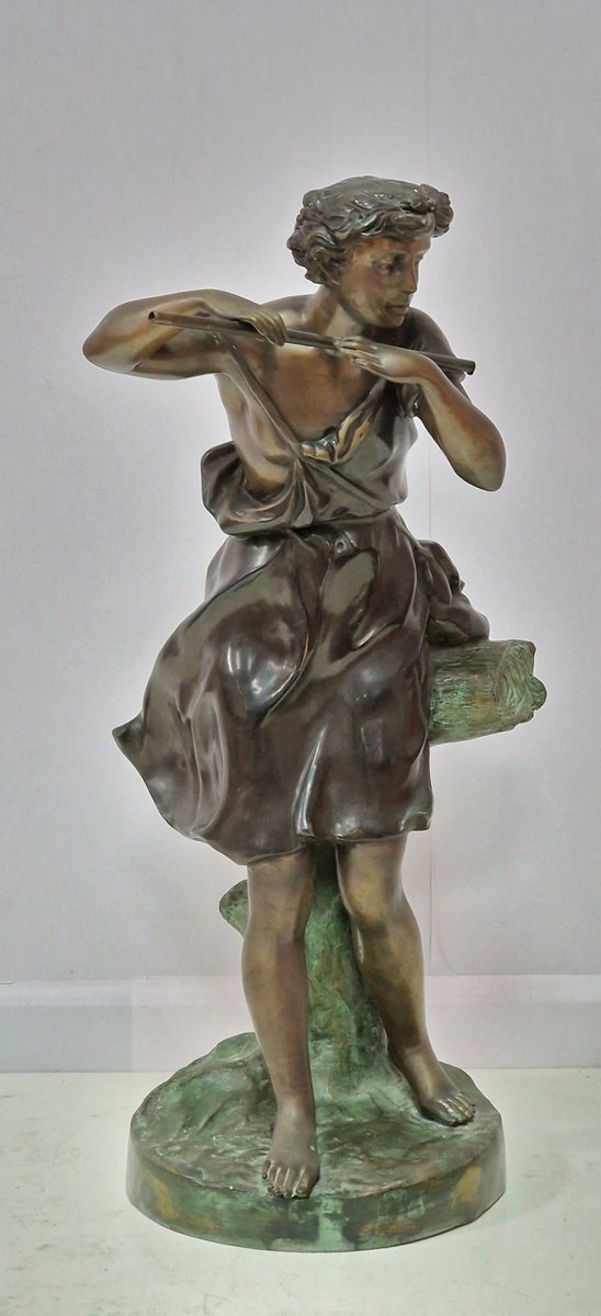 Italian Artist, Lost Wax Figure, 1960s, Bronze for sale at Pamono