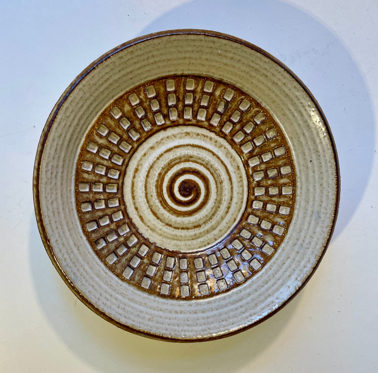 Stoneware Bowl in Coffee Glaze by Joseph Simon for Søholm, 1960s for ...